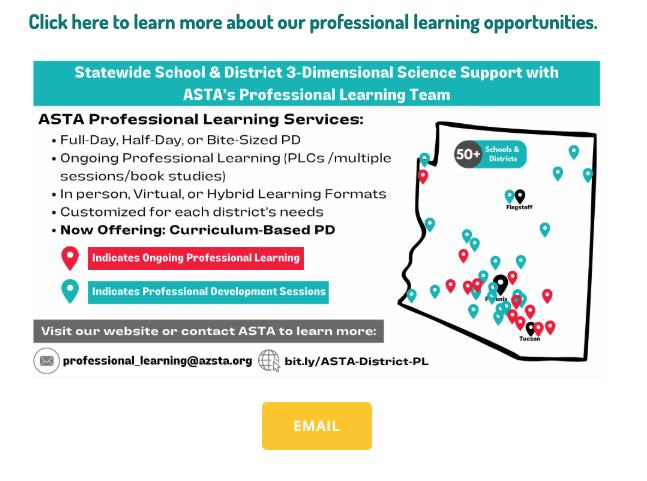Professional Learning & Development – Arizona Science Teachers Association